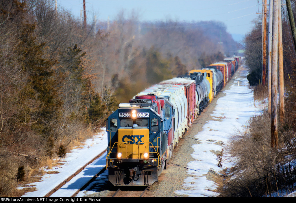 CSX 8536 HLCX 6313 Q301